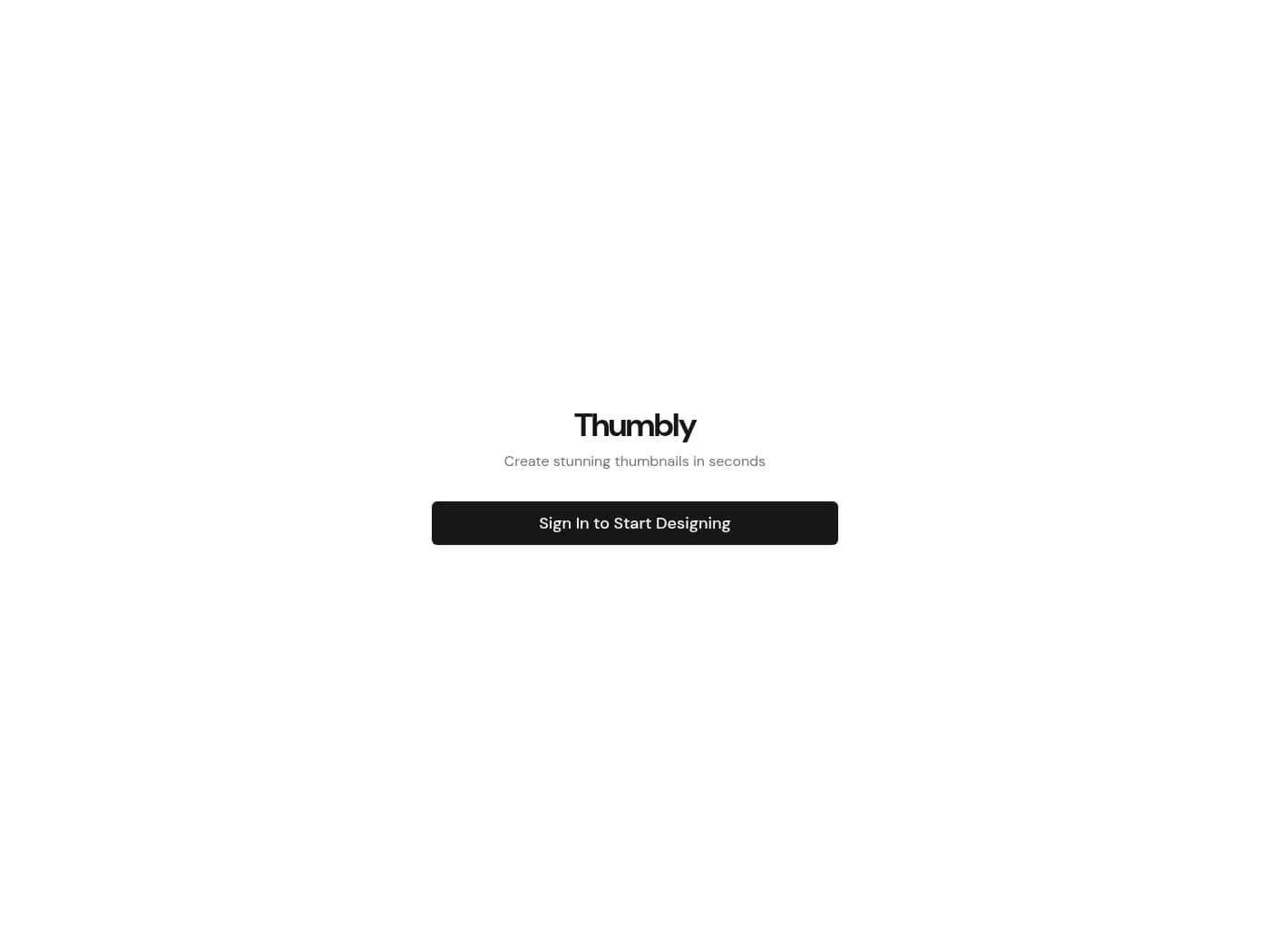 Thumbly Generator