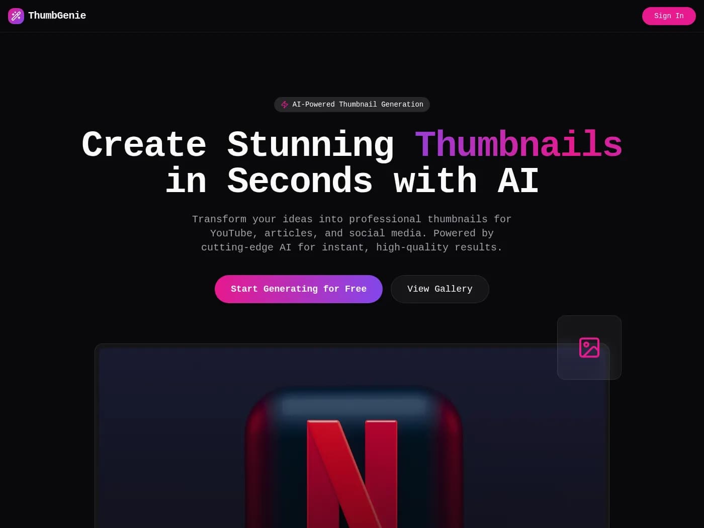 ThumbGenie