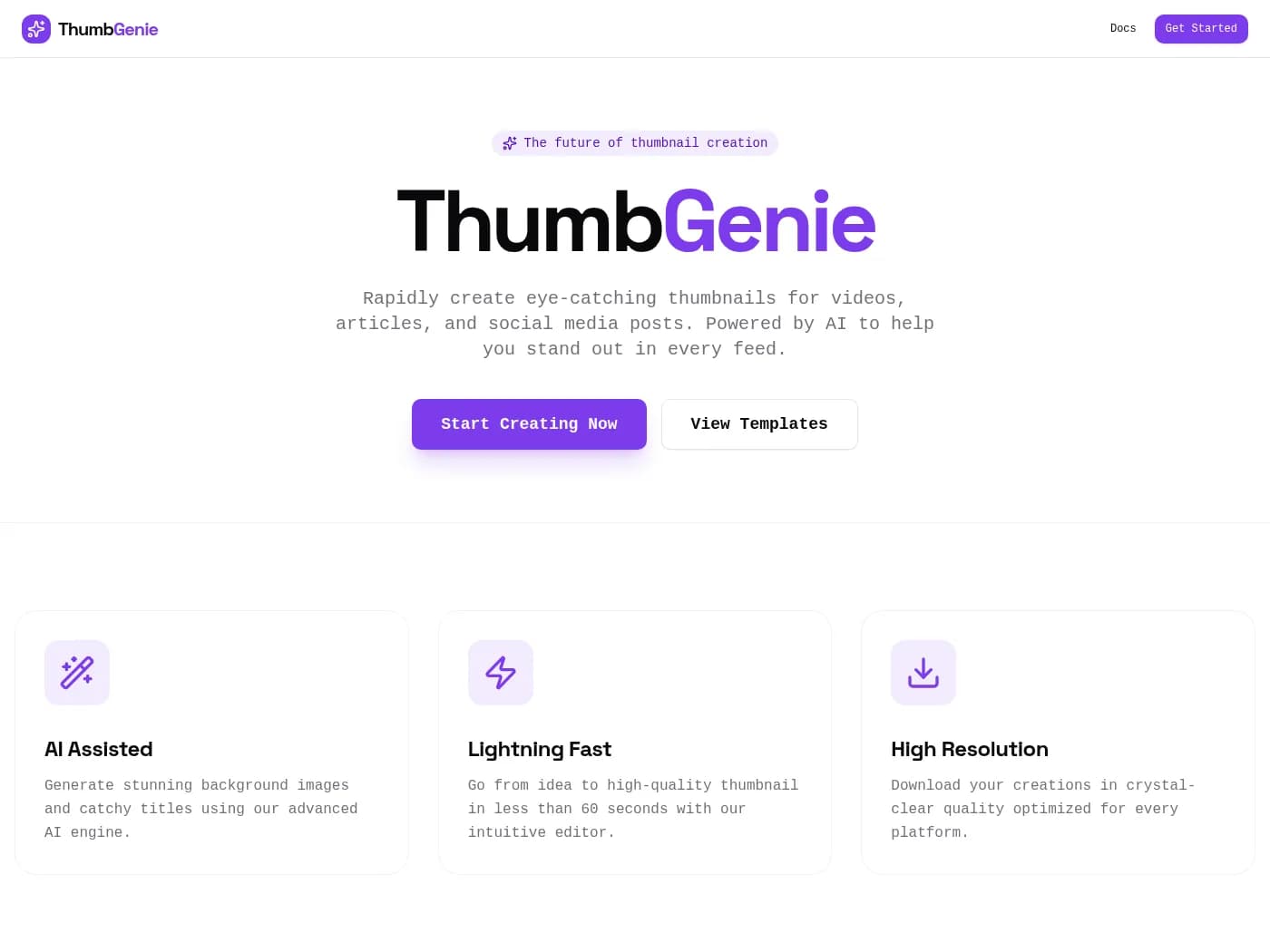ThumbGenie