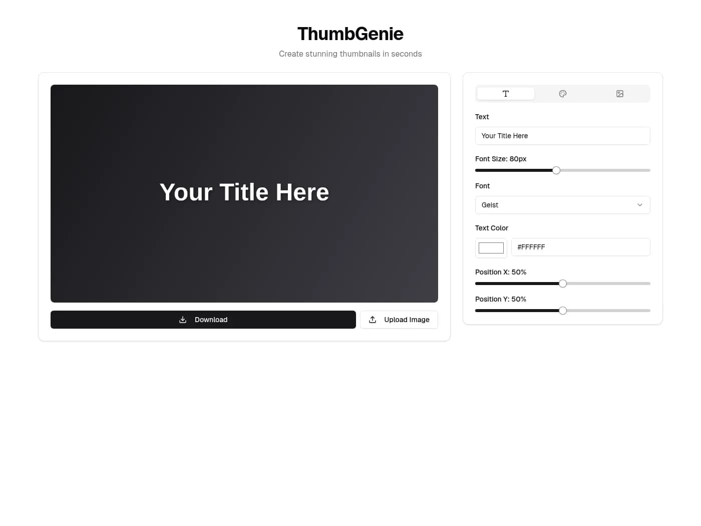ThumbGenie