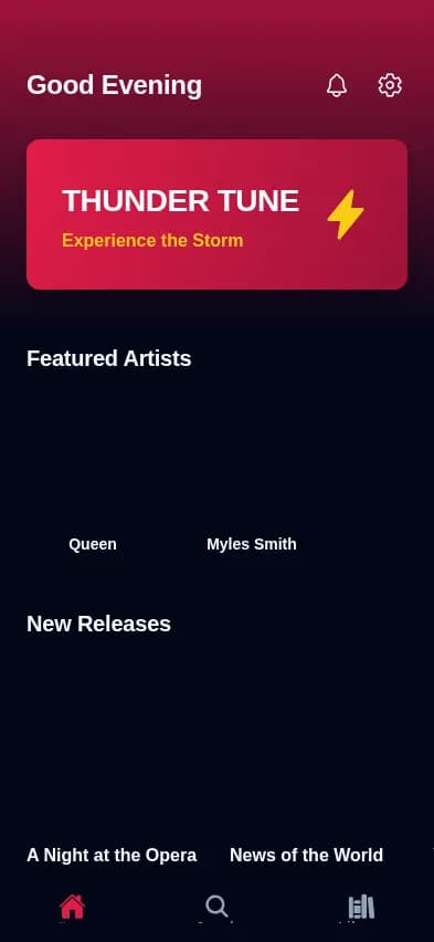 ThunderTune Music App