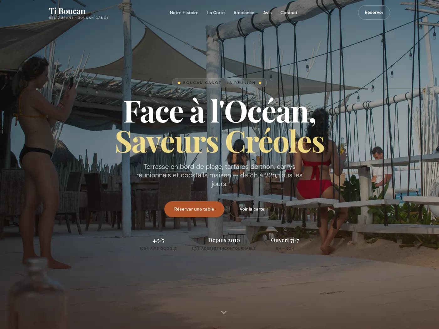 Ti Boucan Restaurant Site