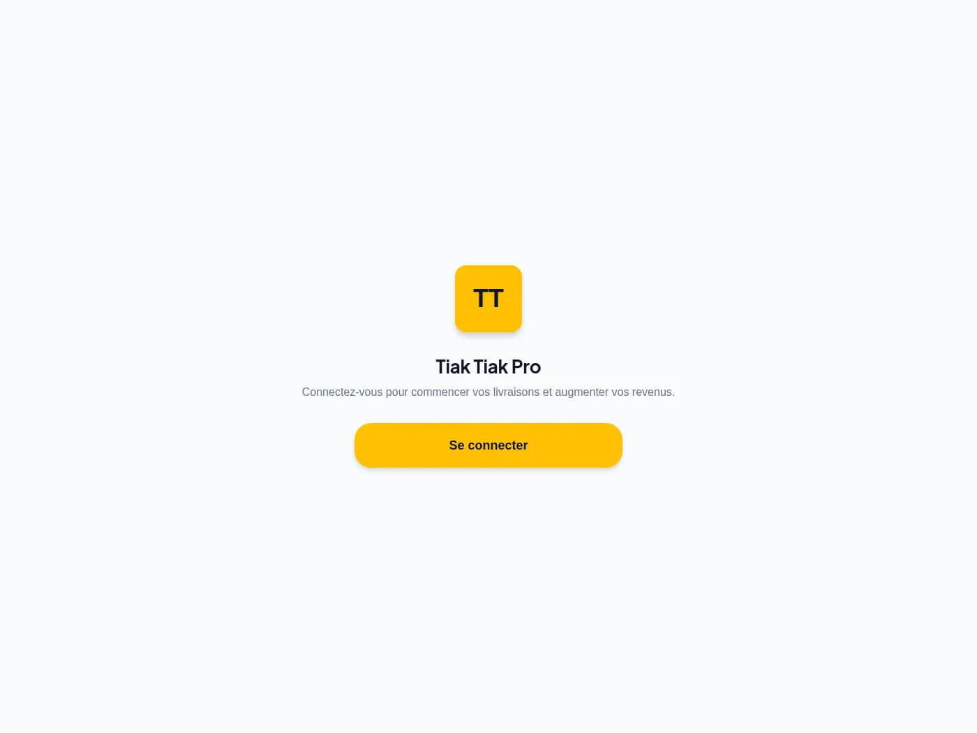 Tiak Tiak Delivery Web