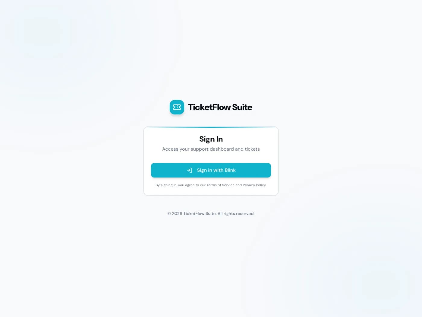 TicketFlow Suite