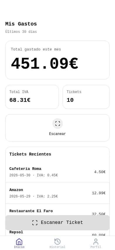 TicketScan IVA App