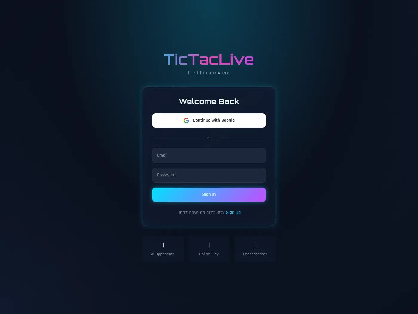 TicTacLive Arena