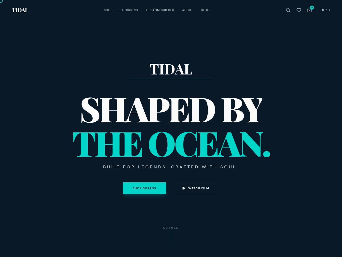 TIDAL Surfboard Experience