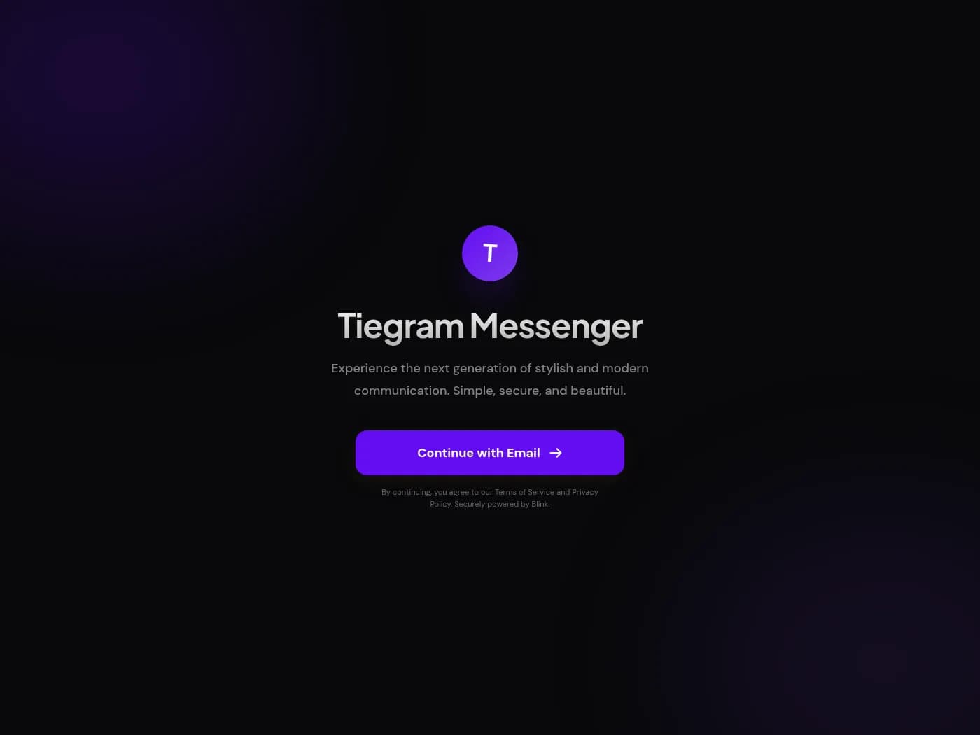Tiegram Messenger