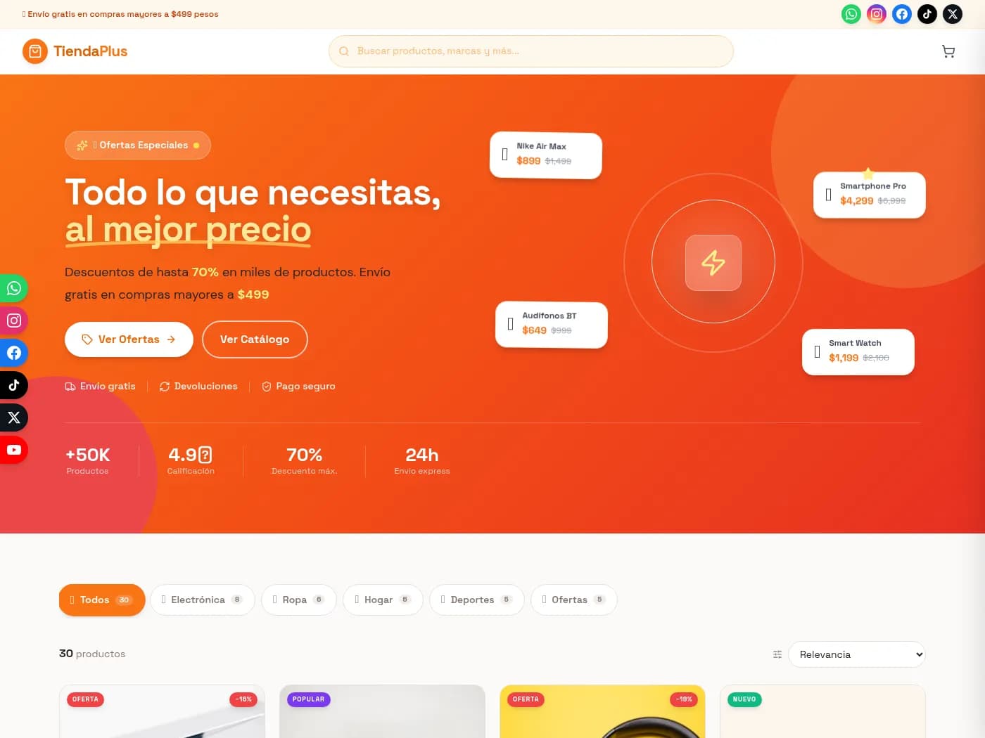 Tienda Portal Plus