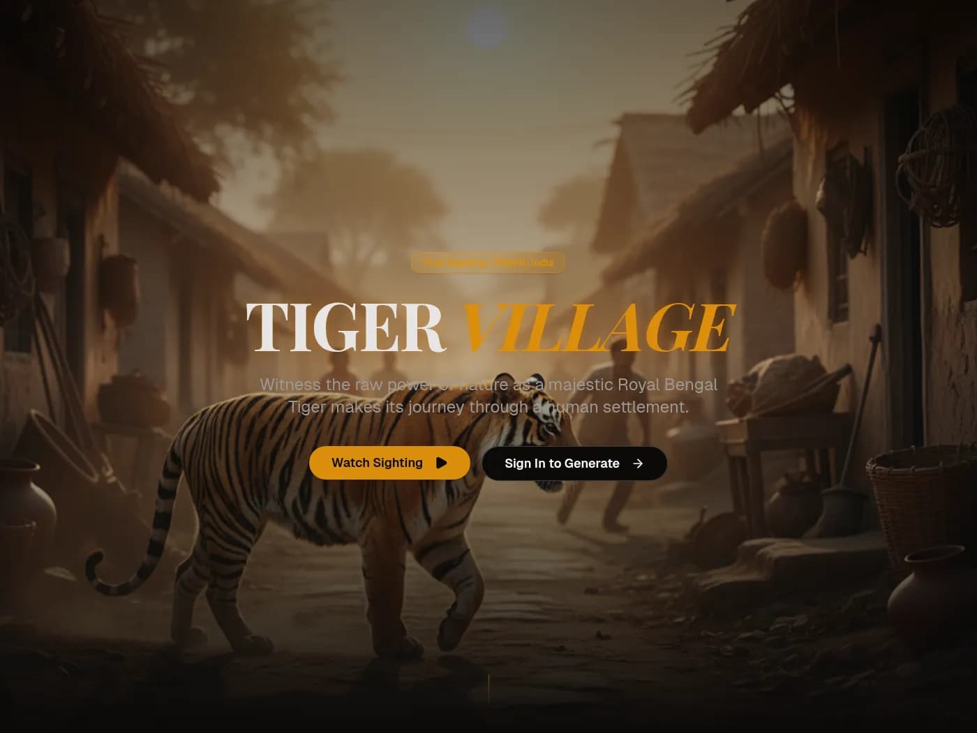 Tiger Village Video Page
