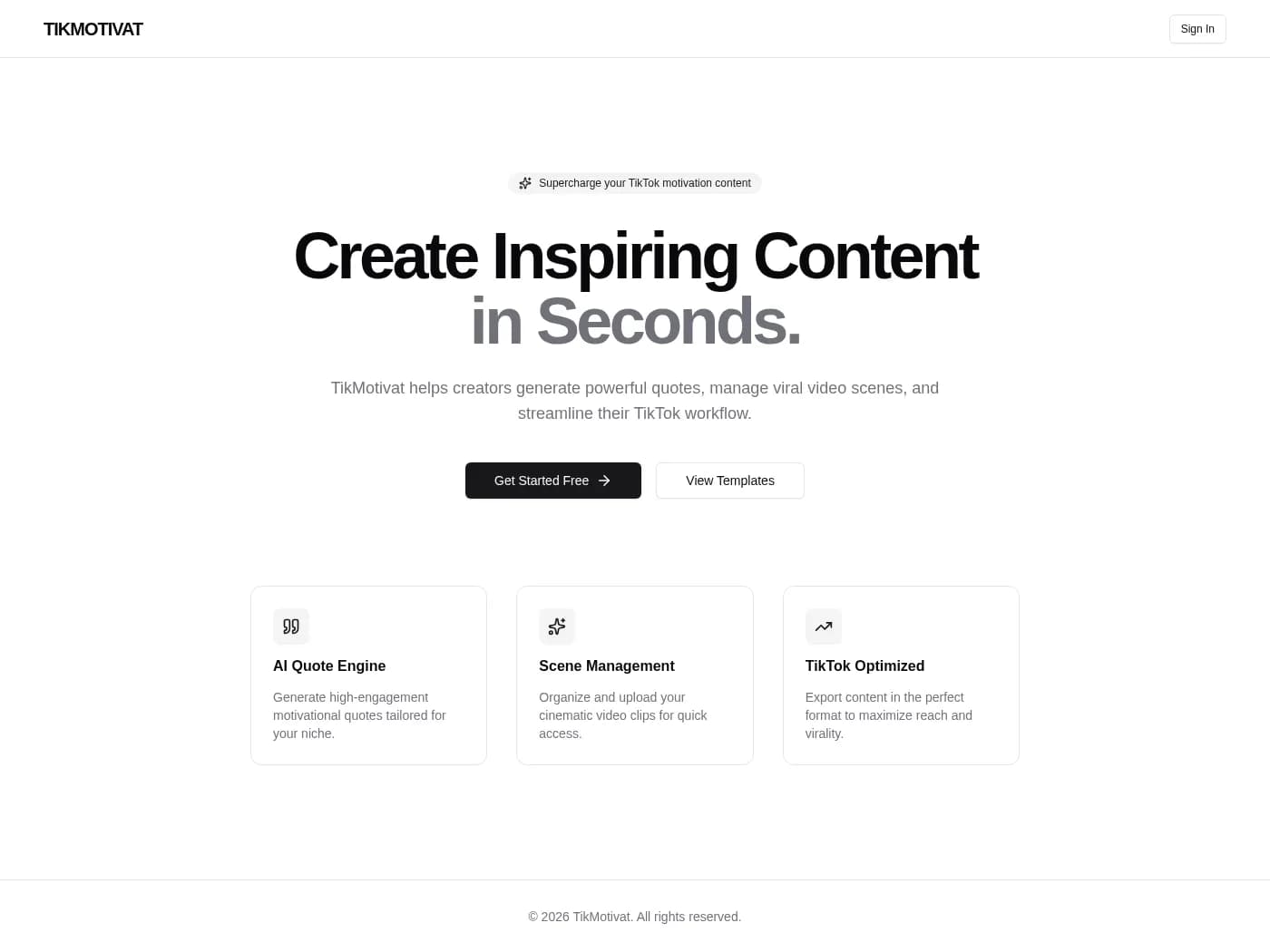 Motivation Scene Uploader