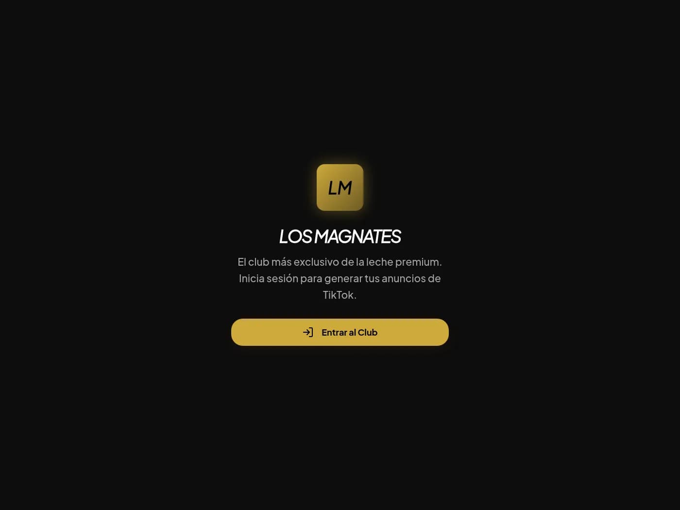 Los Magnates TikTok Ad