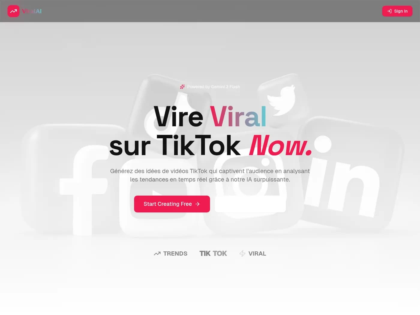 Viral TikTok AI Generator