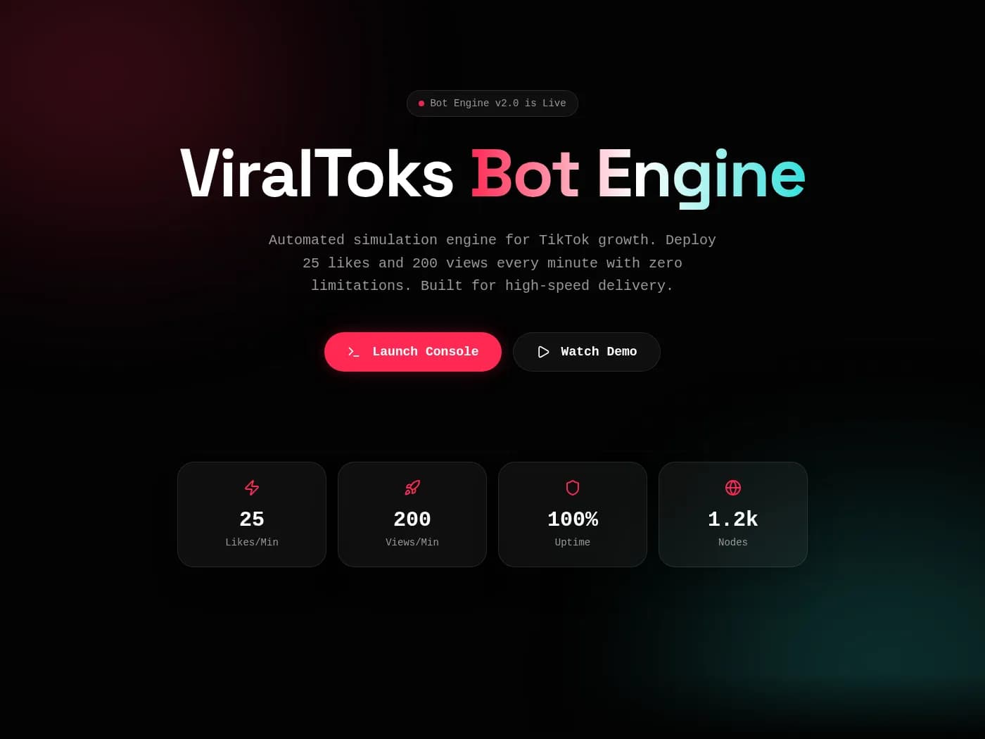 ViralToks Bot Engine