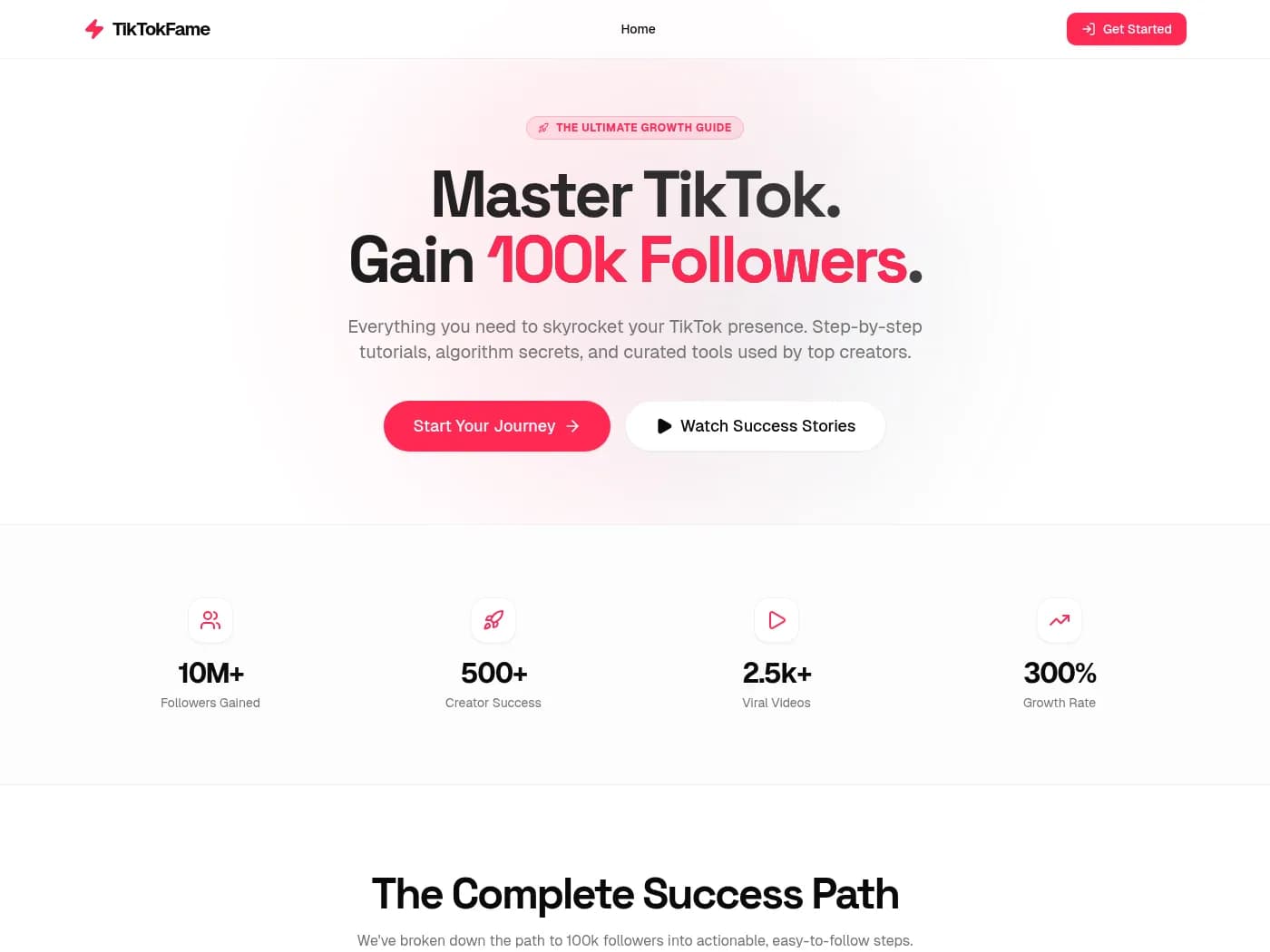TikTok Fame Booster