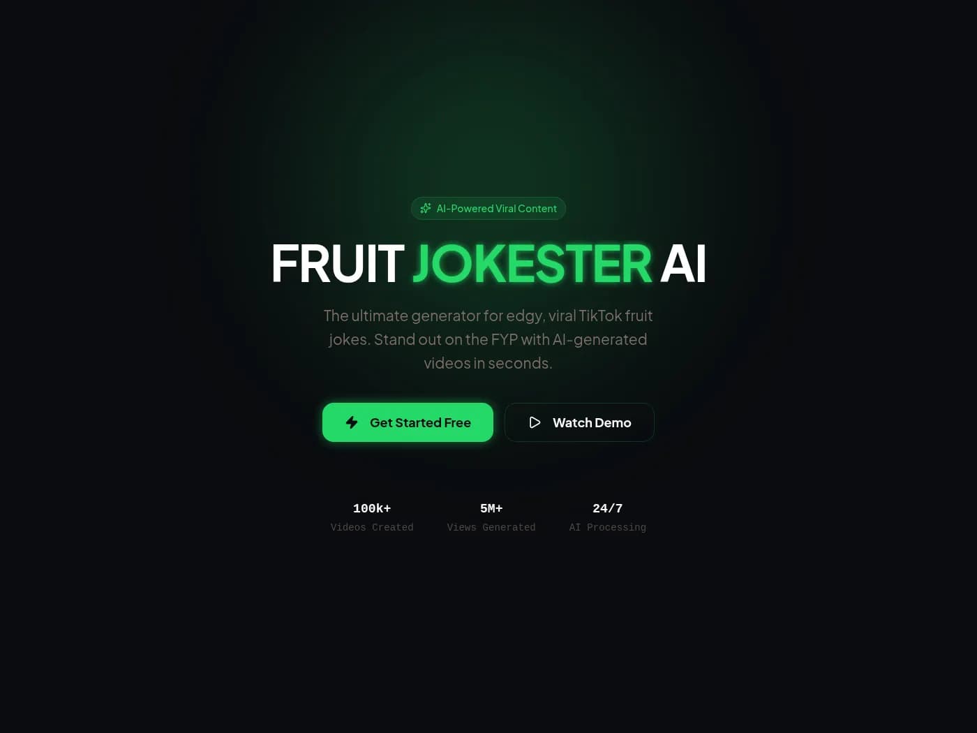 TikTok Fruit Jokester