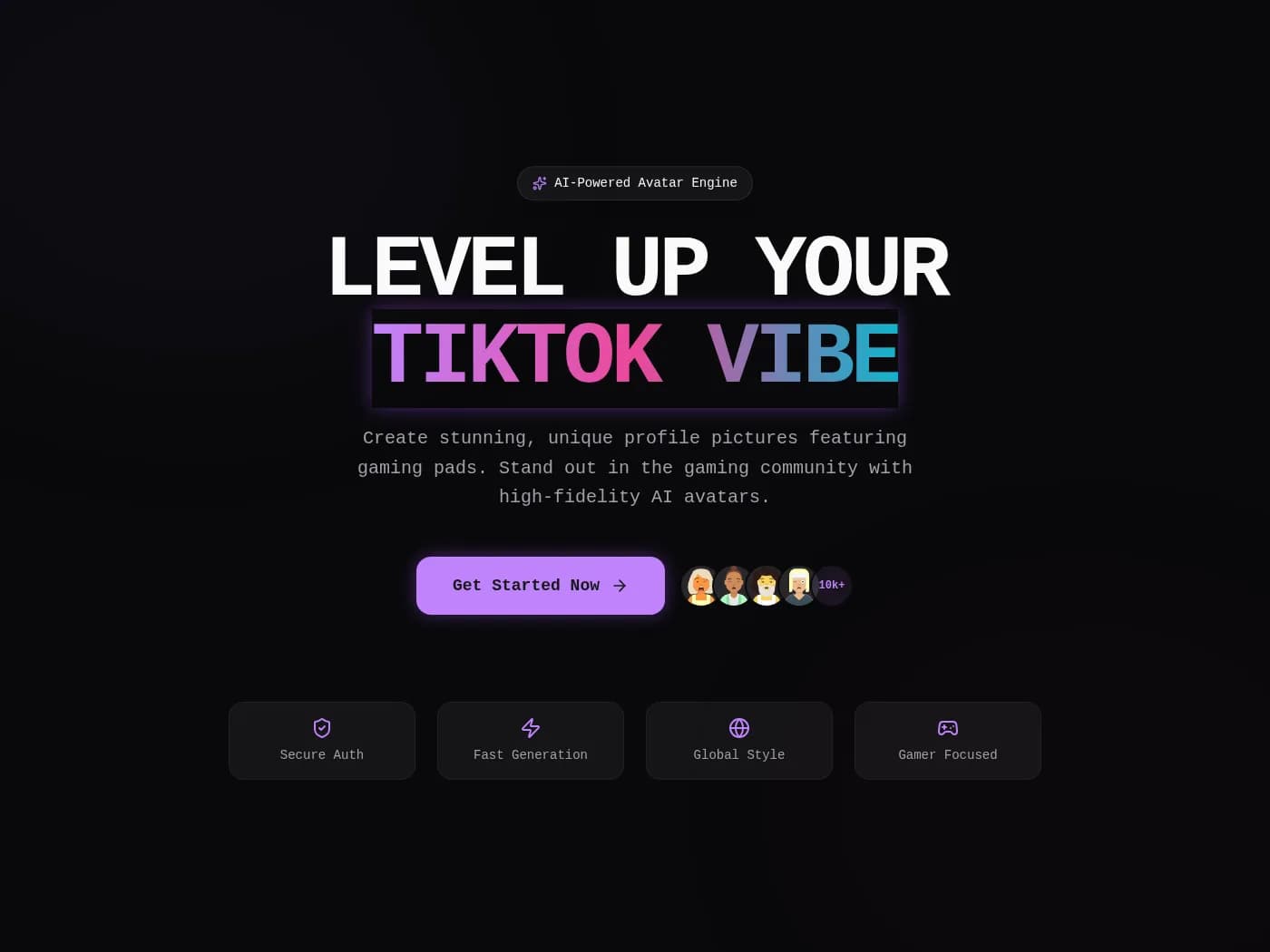 Gamer TikTok Avatar