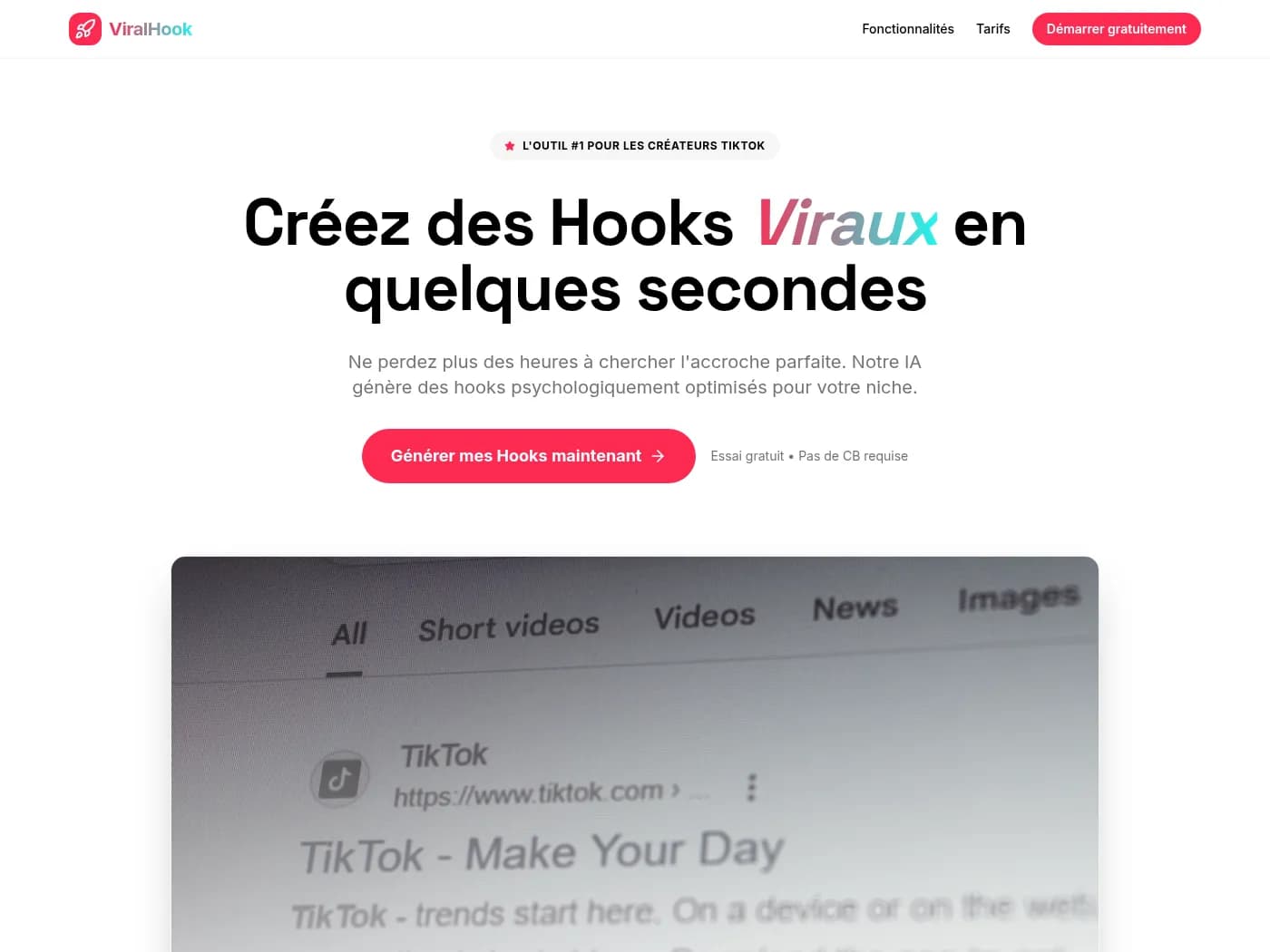 Viral Hook Generator
