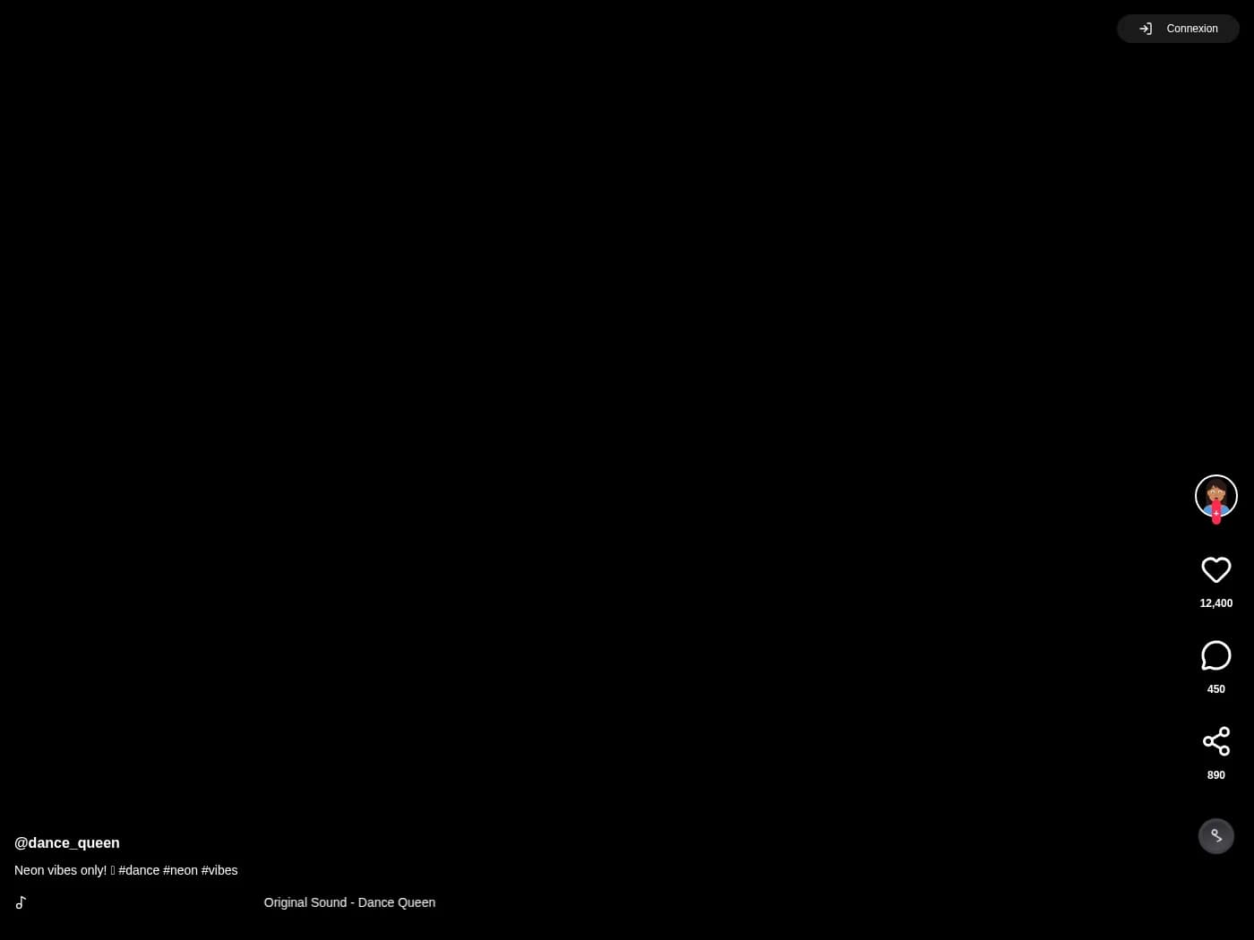 TikTok Like Demo