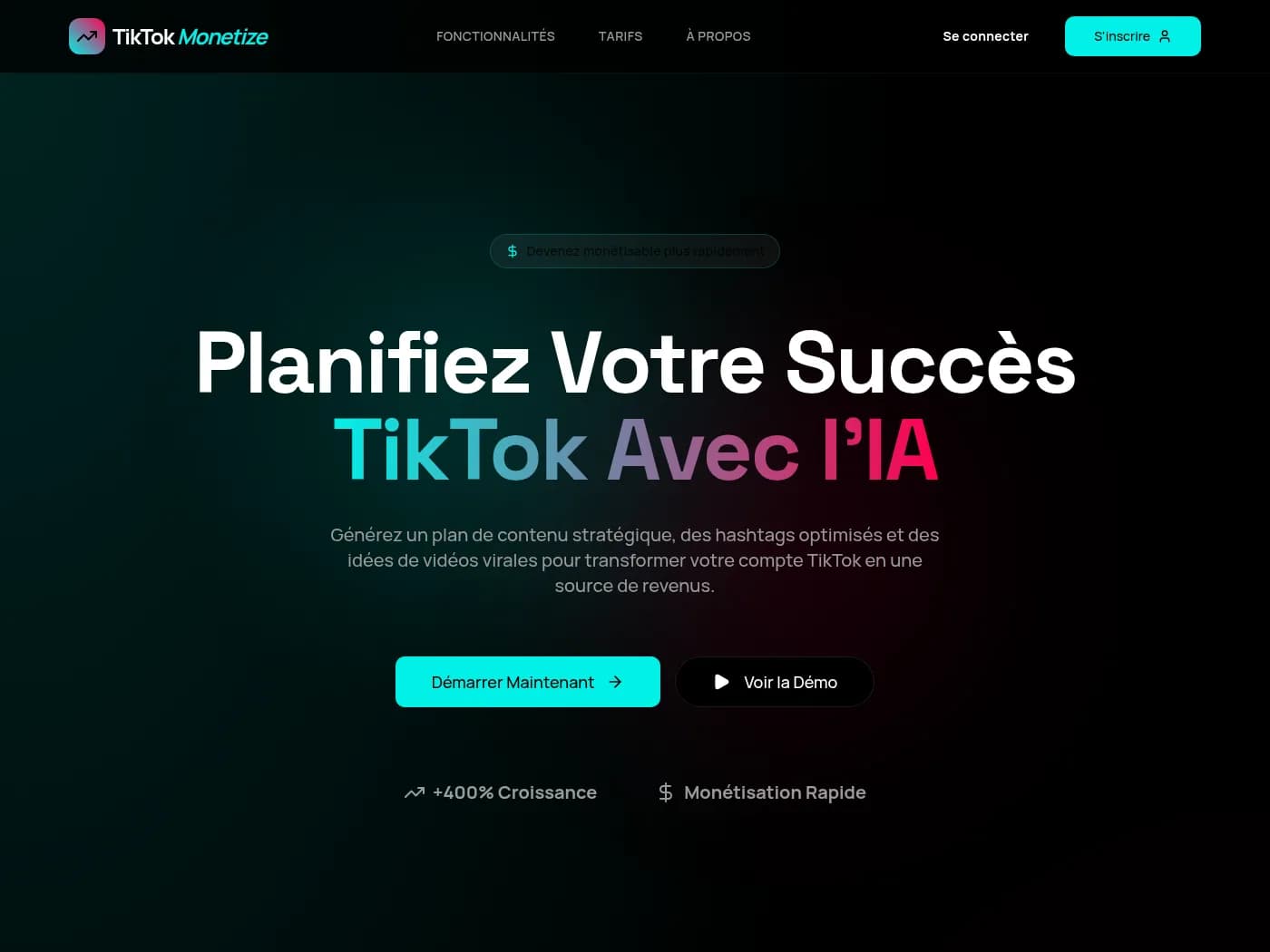 TikTok Monetize Planner