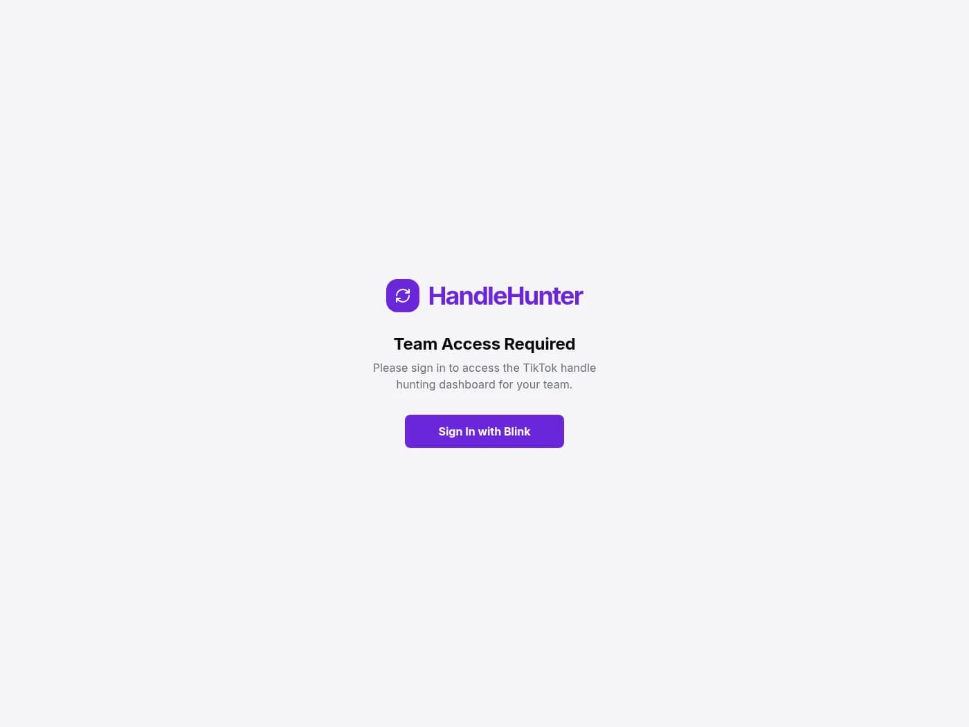TikTok Handle Hunter