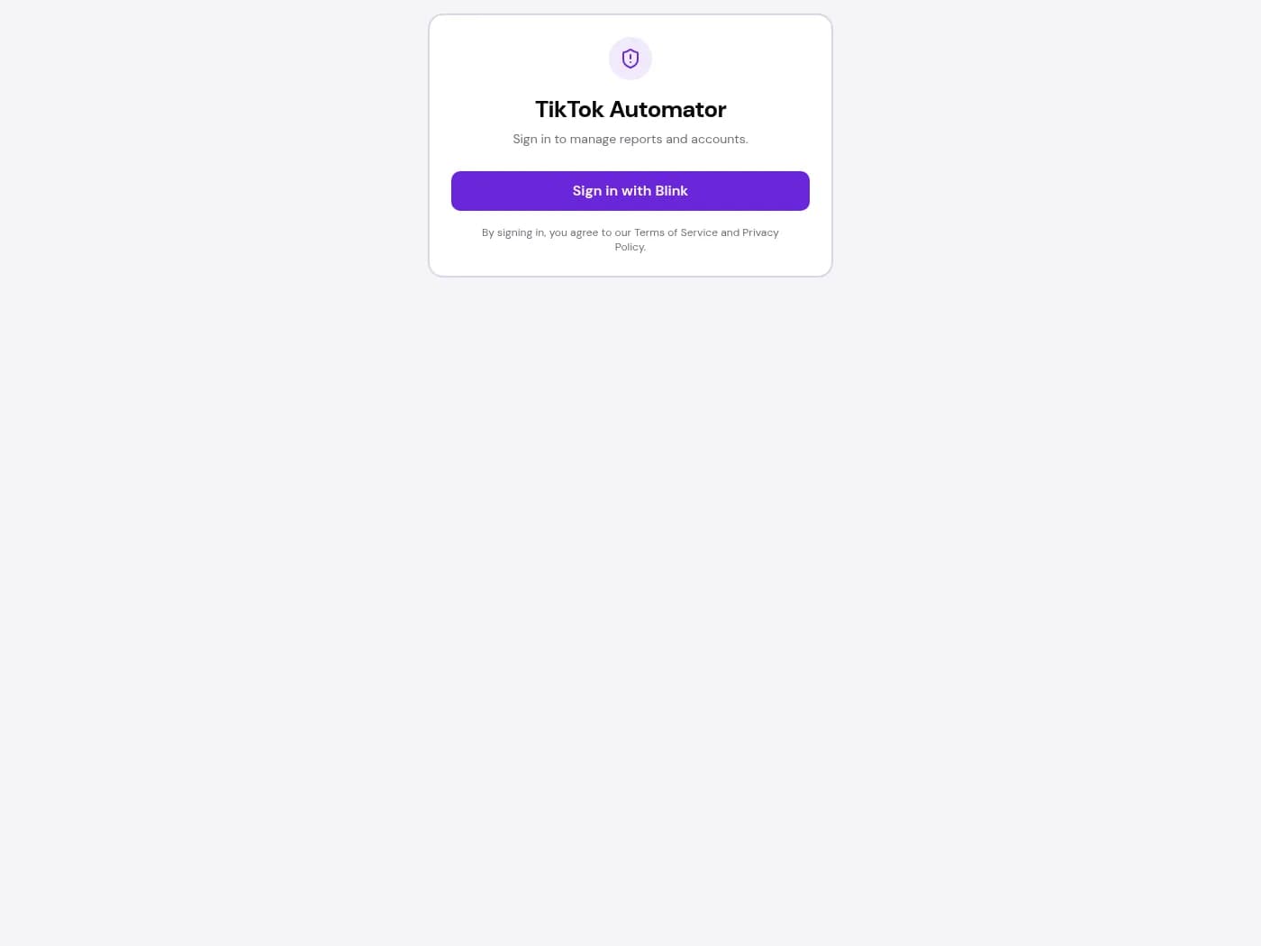 TikTok Report Automator