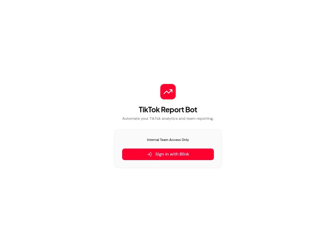 TikTok Report Bot