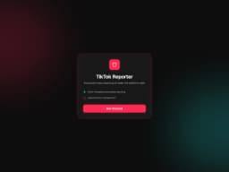 TikTok Report Automator