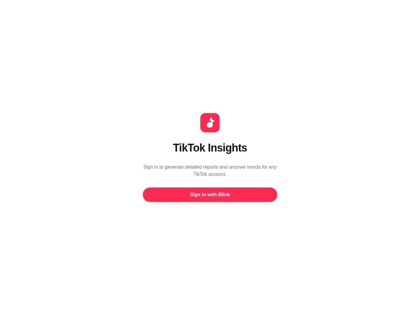 TikTok Insights Reporter