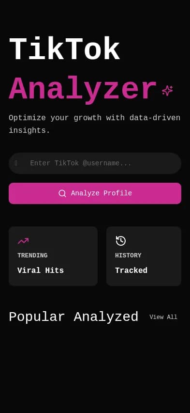 TikTok Report Analyzer