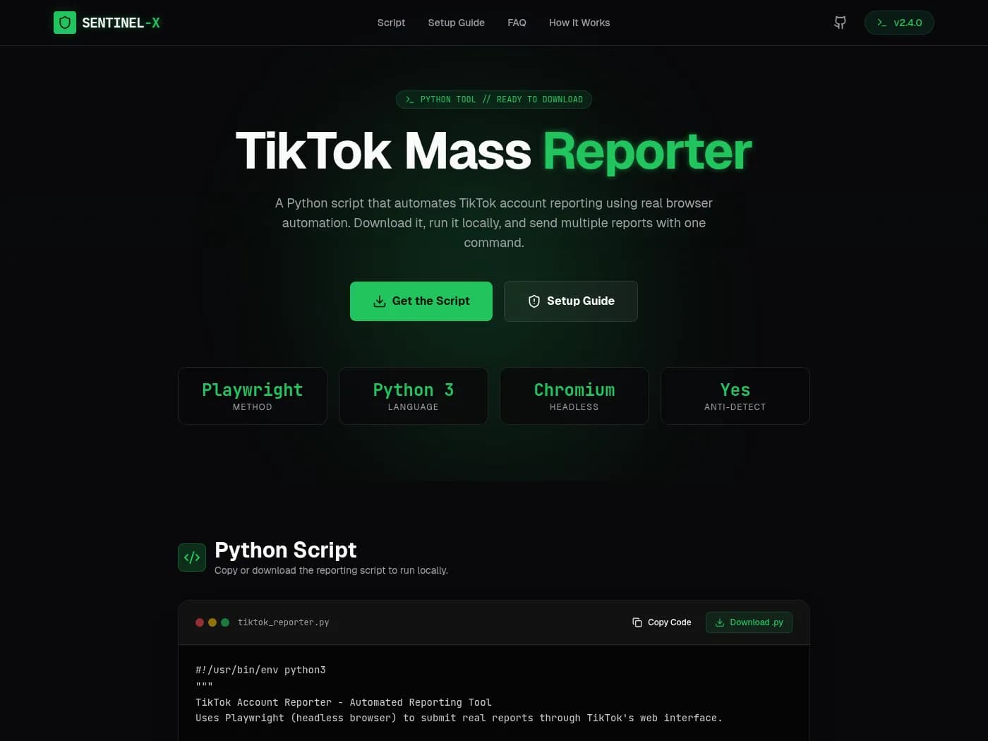 TikTok Mass Report Tool