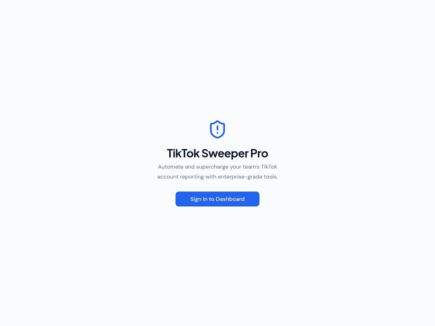 TikTok Sweeper Pro