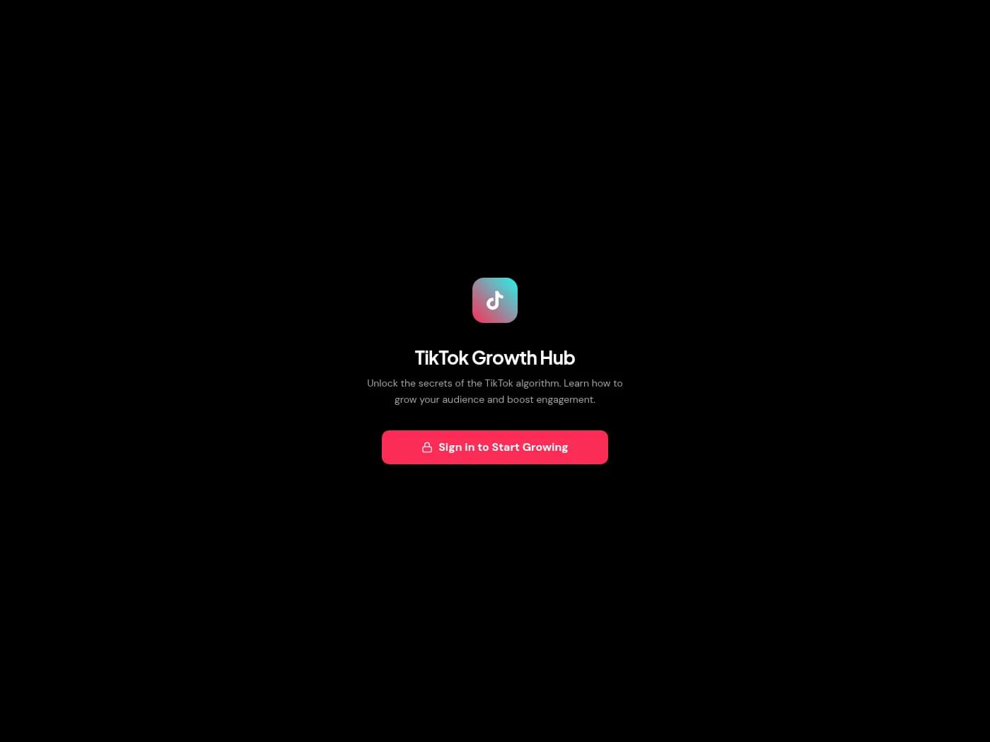 TikTok Growth Video Hub