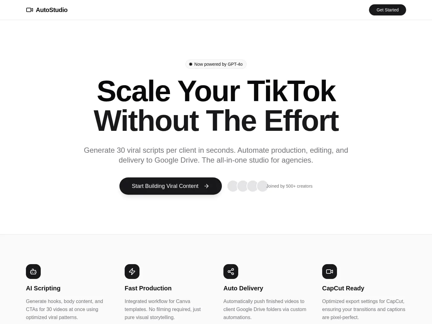 Auto TikTok Video Studio