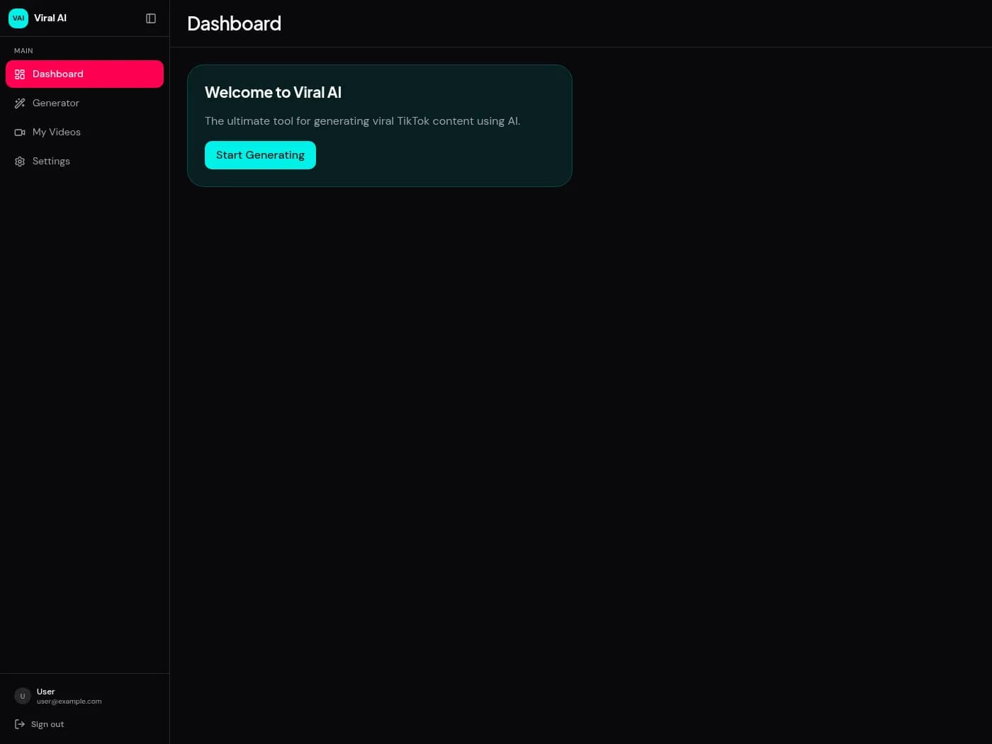 TikTok Viral Video Generator