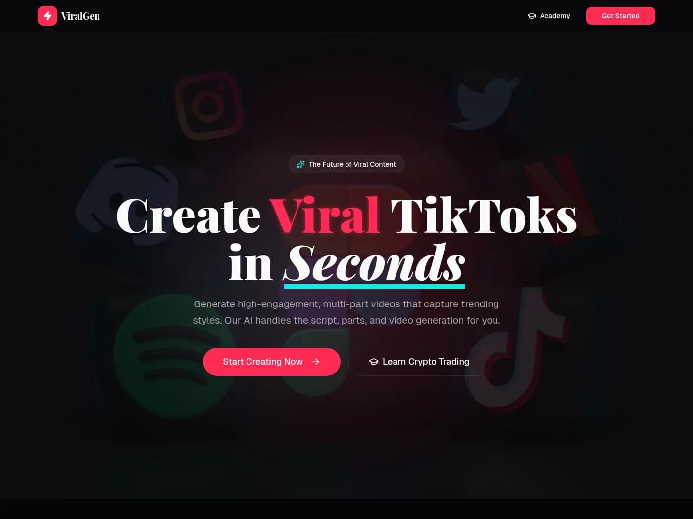 Viral TikTok Video Creator