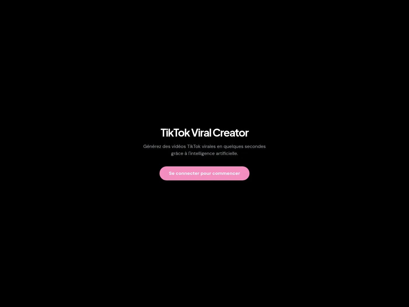 Viral TikTok Video Maker