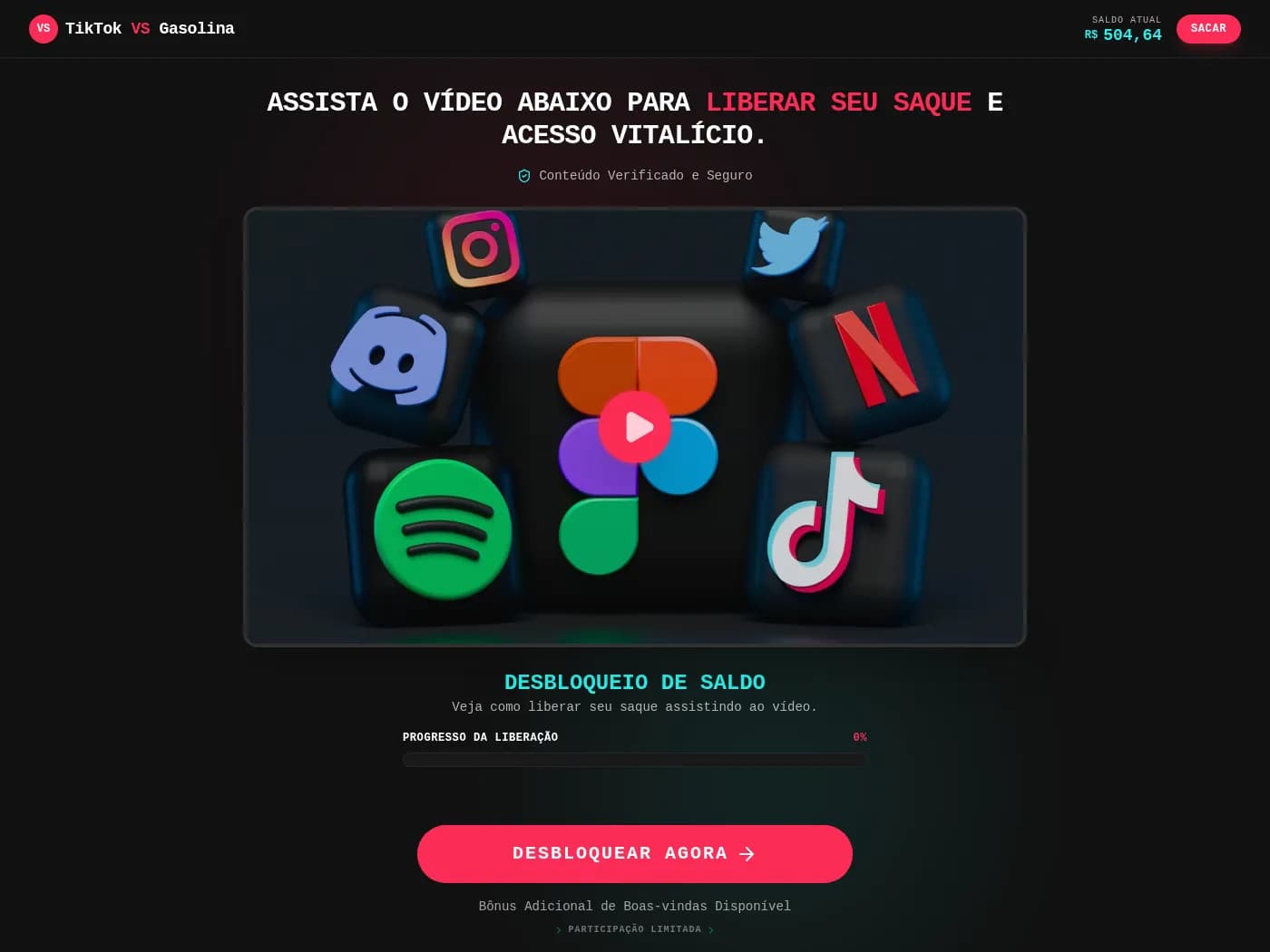 TikTok VS Gasolina Clone