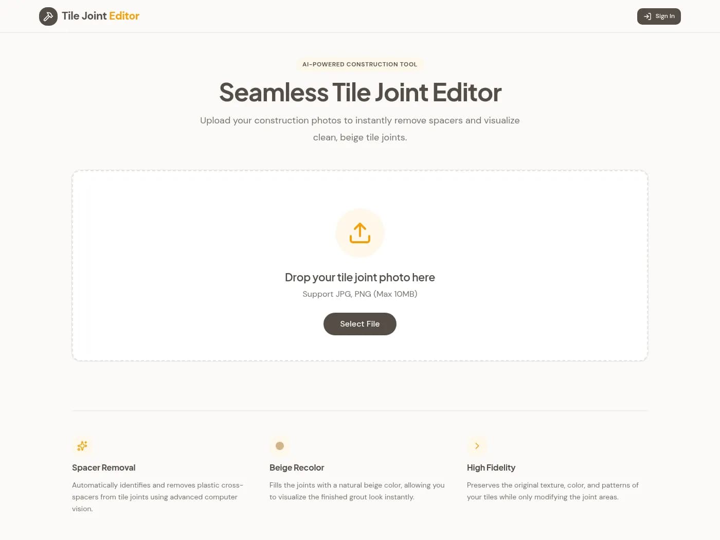 Tile Joint Editor
