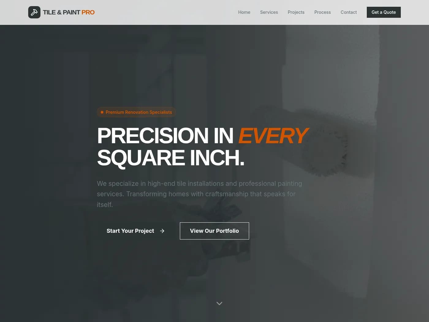 Tile & Paint Pro Site