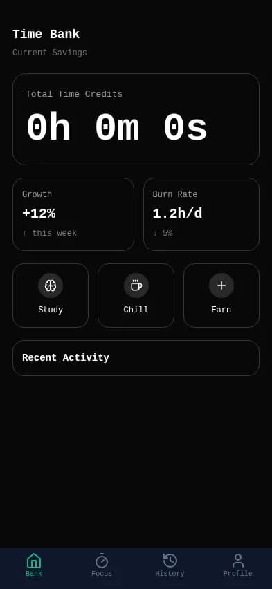 Time Bank App