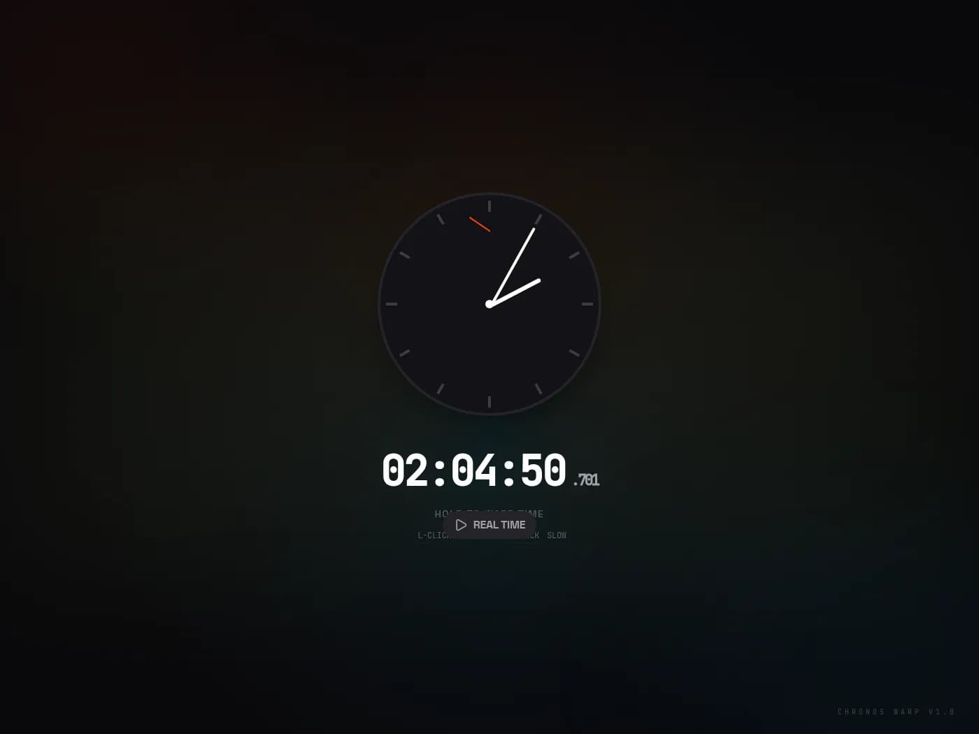 Time Control Clock