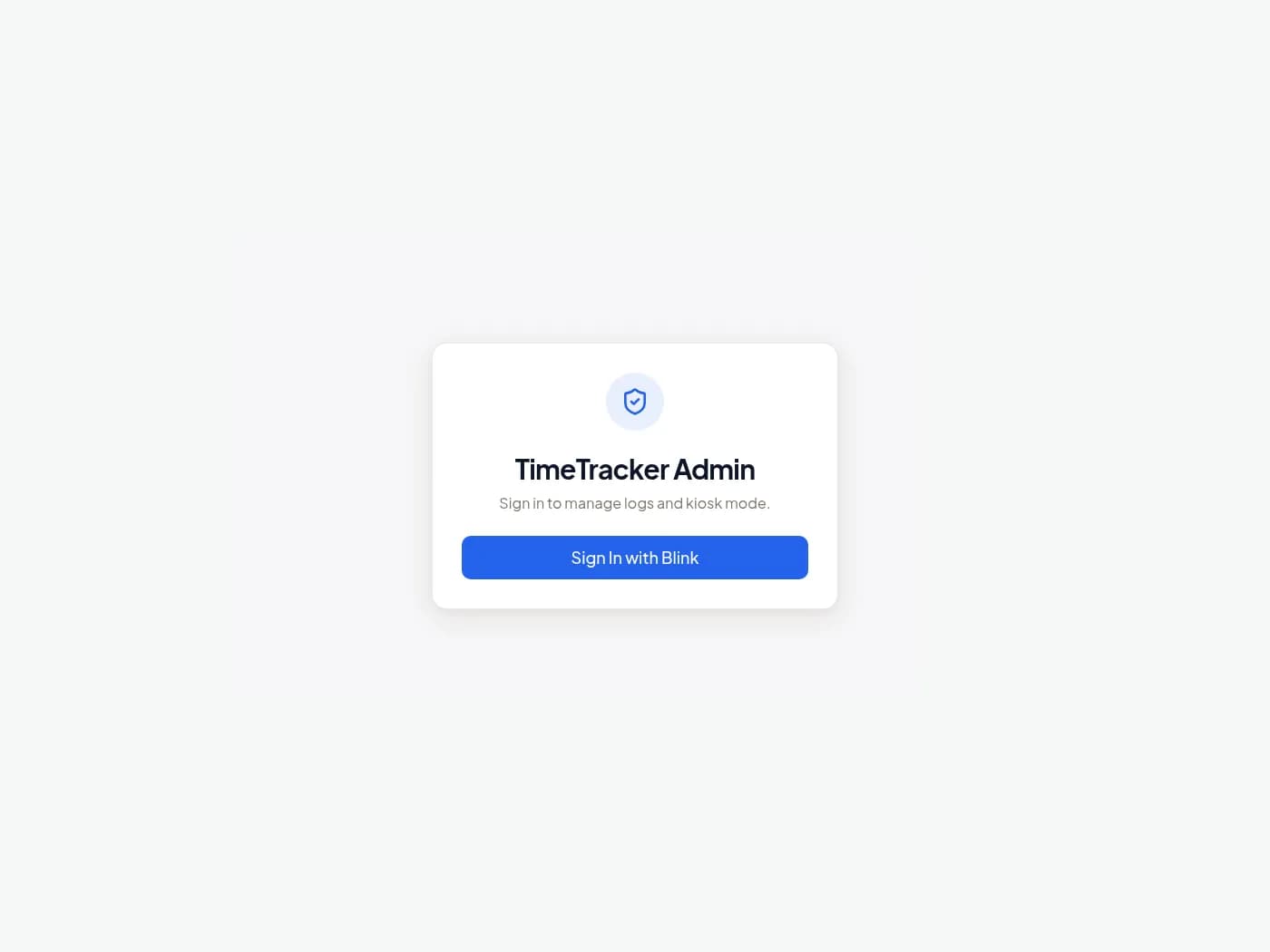 Sign-In Time Tracker
