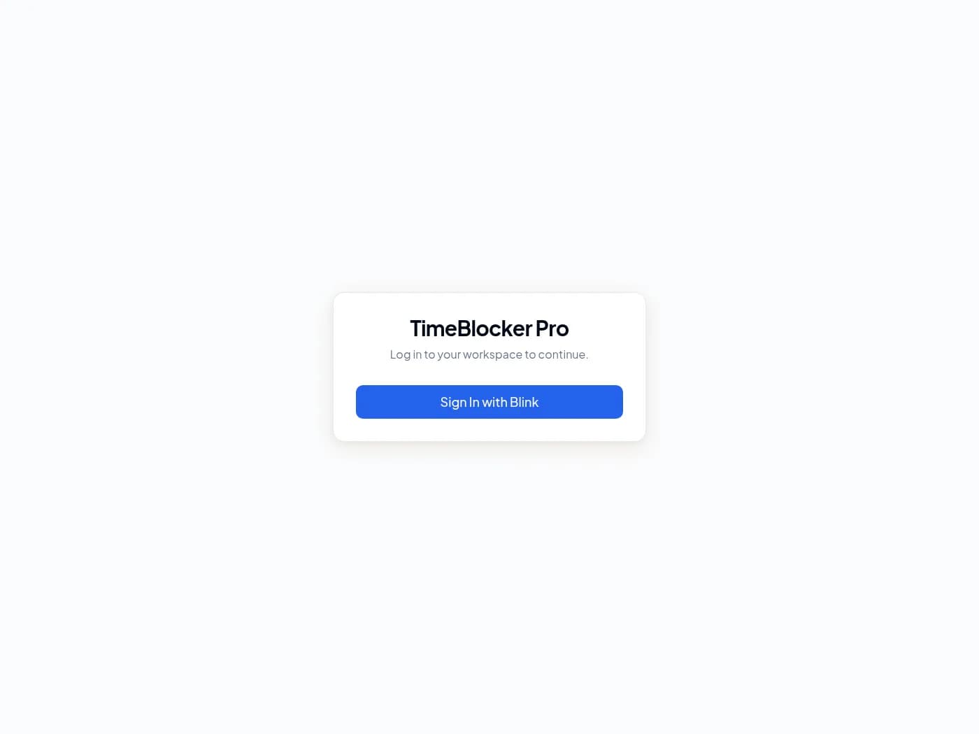 TimeBlocker Pro