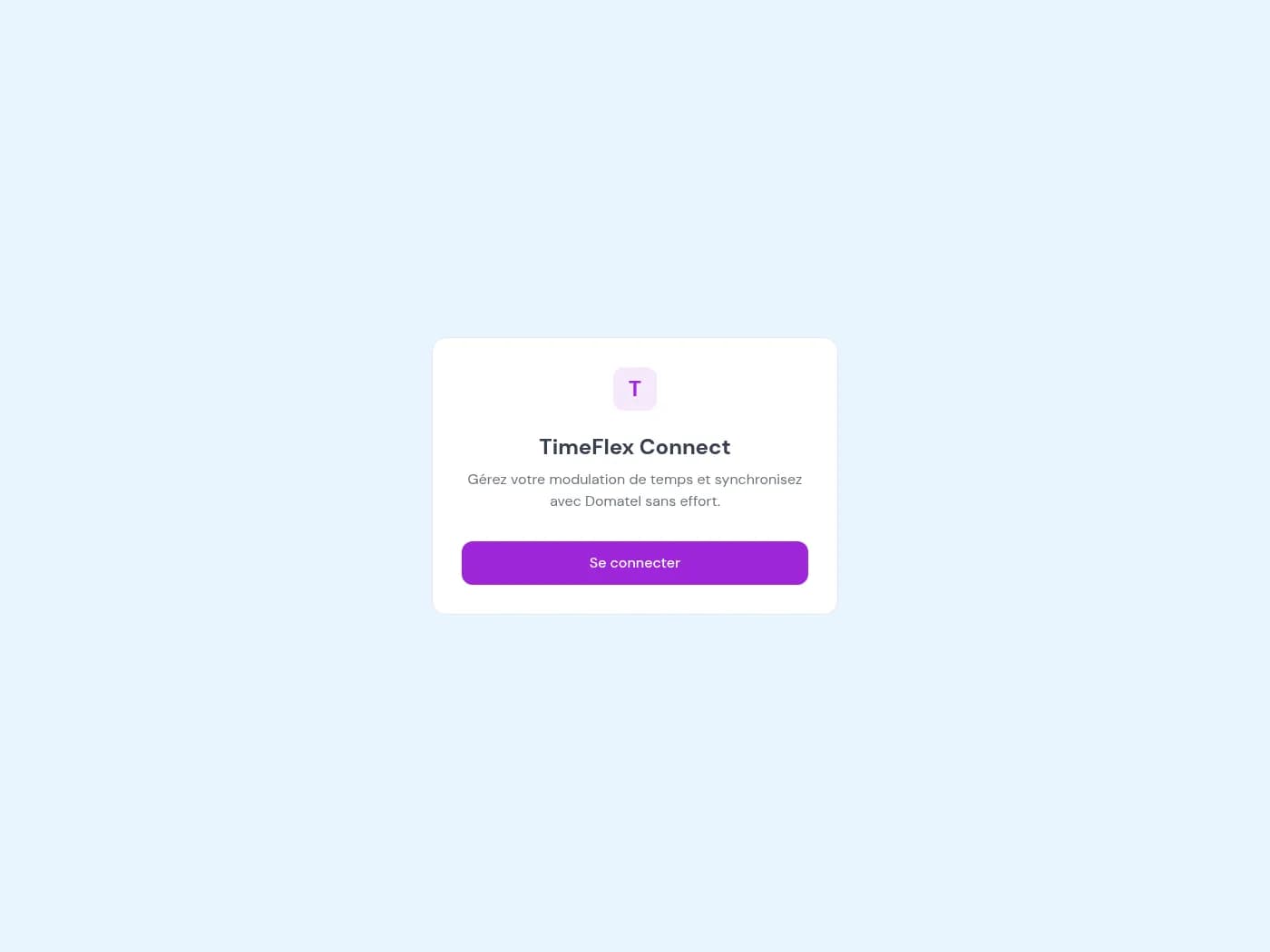 TimeFlex Connect