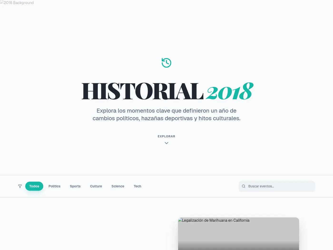 Historial 2018