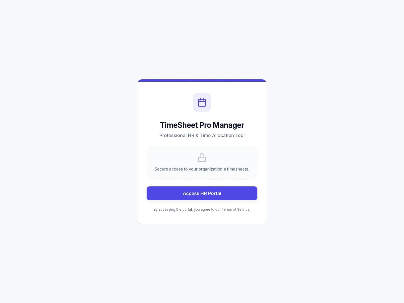 TimeSheet Pro Manager