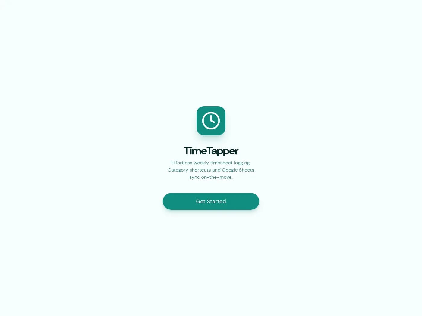 TimeTapper Timesheet