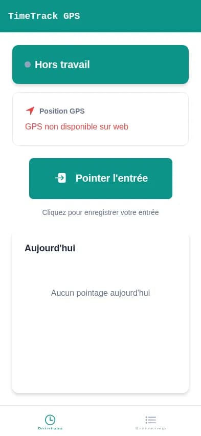 TimeTrack GPS