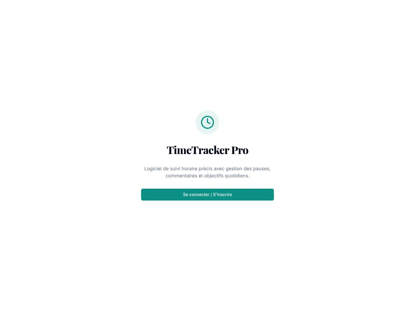 TimeTracker Pro